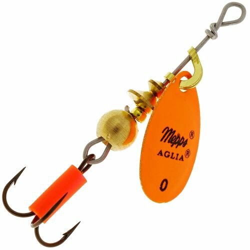 Блесна вращающиеся Mepps Aglia №0 2,5гр. #fluo orange