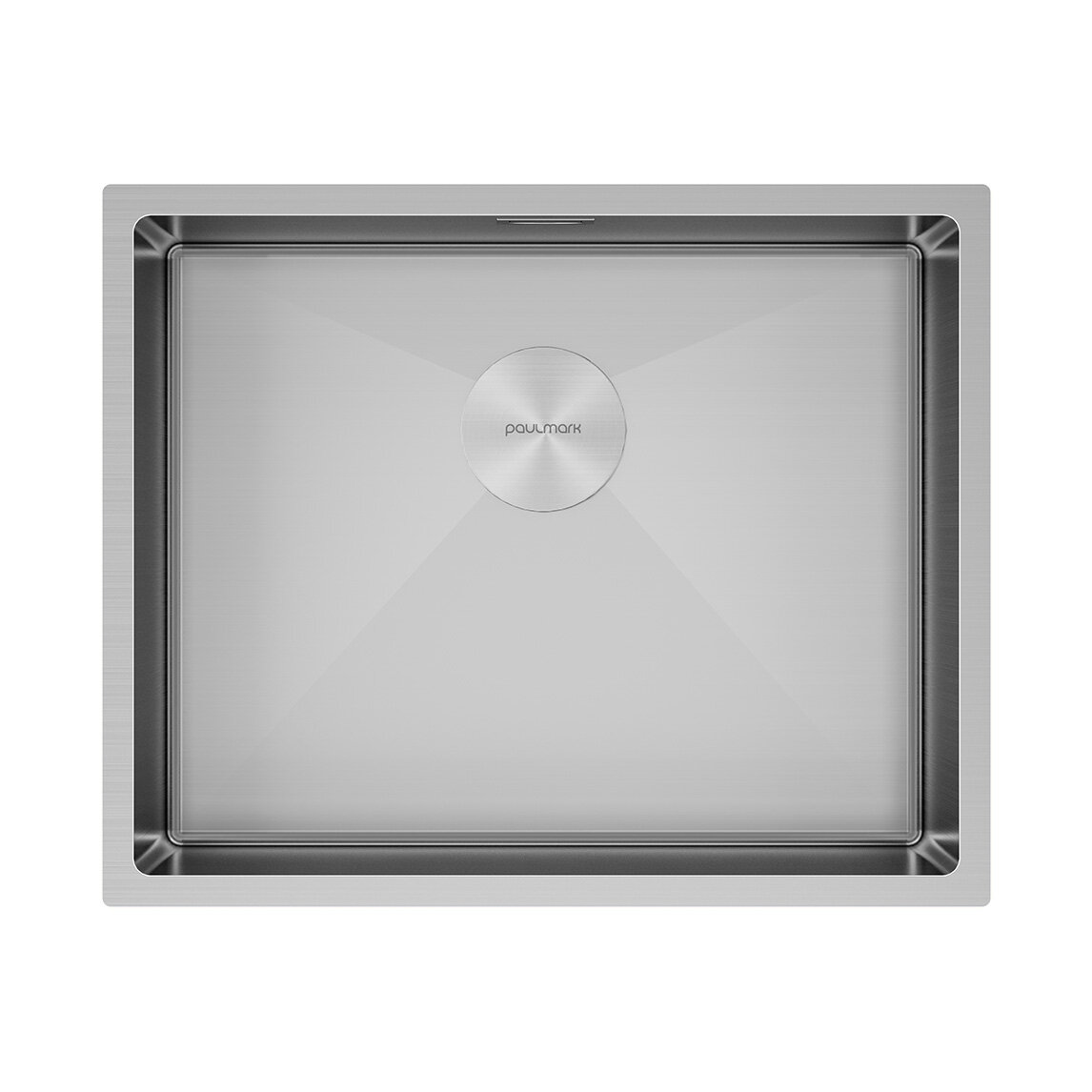 Кухонная мойка Paulmark NEXT 54 UNI PM215444-BS брашированная сталь Нержавеющая сталь