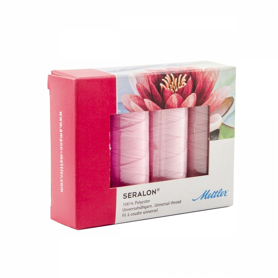 Набор с нитками Seralon в подарочной упаковке, 4 катушки 1423, 1056, 0082, 1063