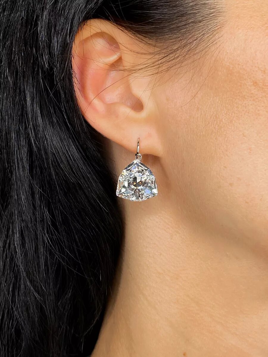 Серьги, кристаллы Swarovski