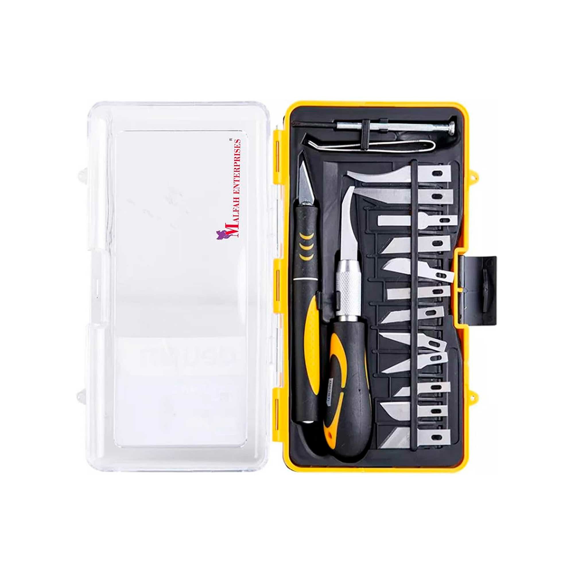 Набор многофункциональных ножей Deli Utility Knife 16 сменных лезвий DL-DP1