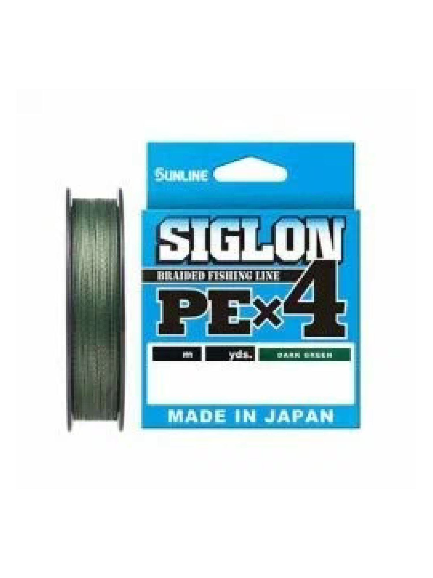 Плетеный шнур для рыбалки Sunline SIGLON PE X4 150м Dark Green # 1.7 (30Lb)