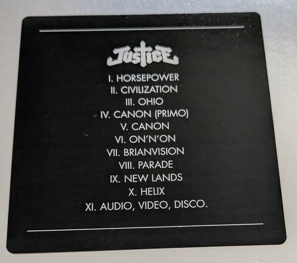 Justice - Audio, Video, Disco (2LP+cd) — фото 1