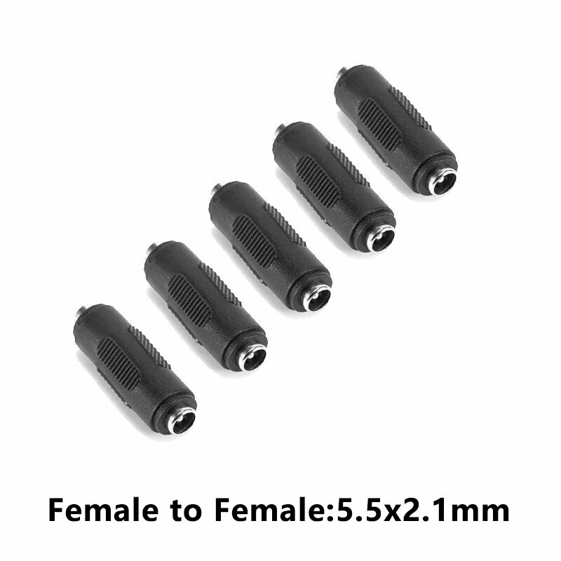 Адаптер DC 5.5x2.1mm female to female