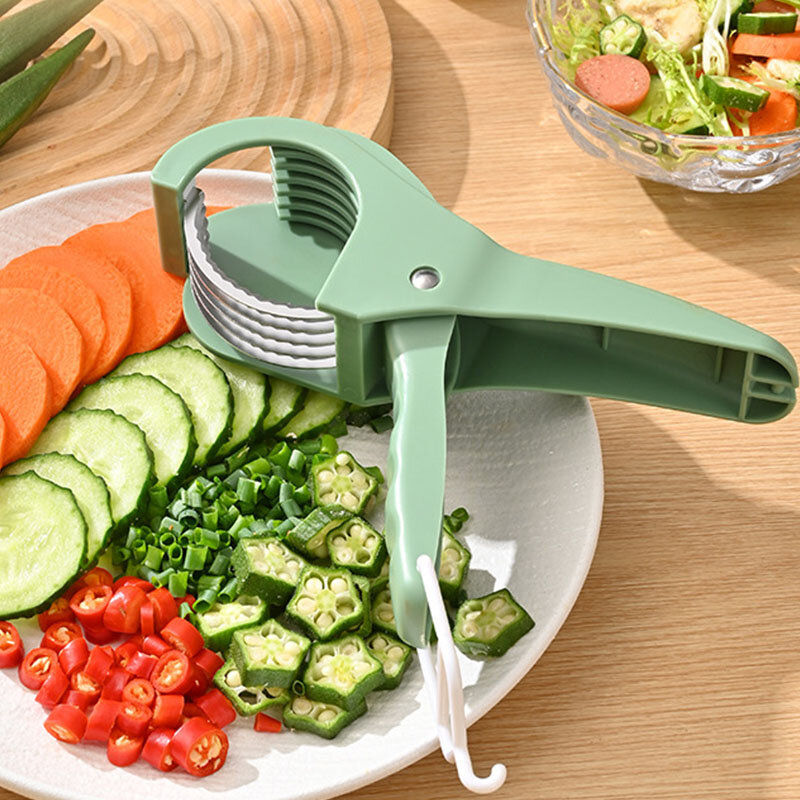 Ломтерезка, для овощей и фруктов, нержавеющая сталь, нескользящая ручка, 1 шт