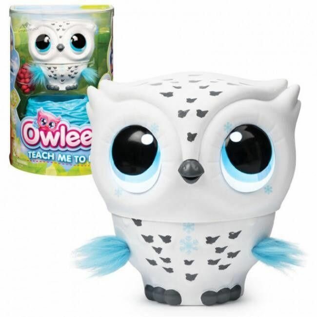 Летающая сова, интерактивная игрушка сова, белая