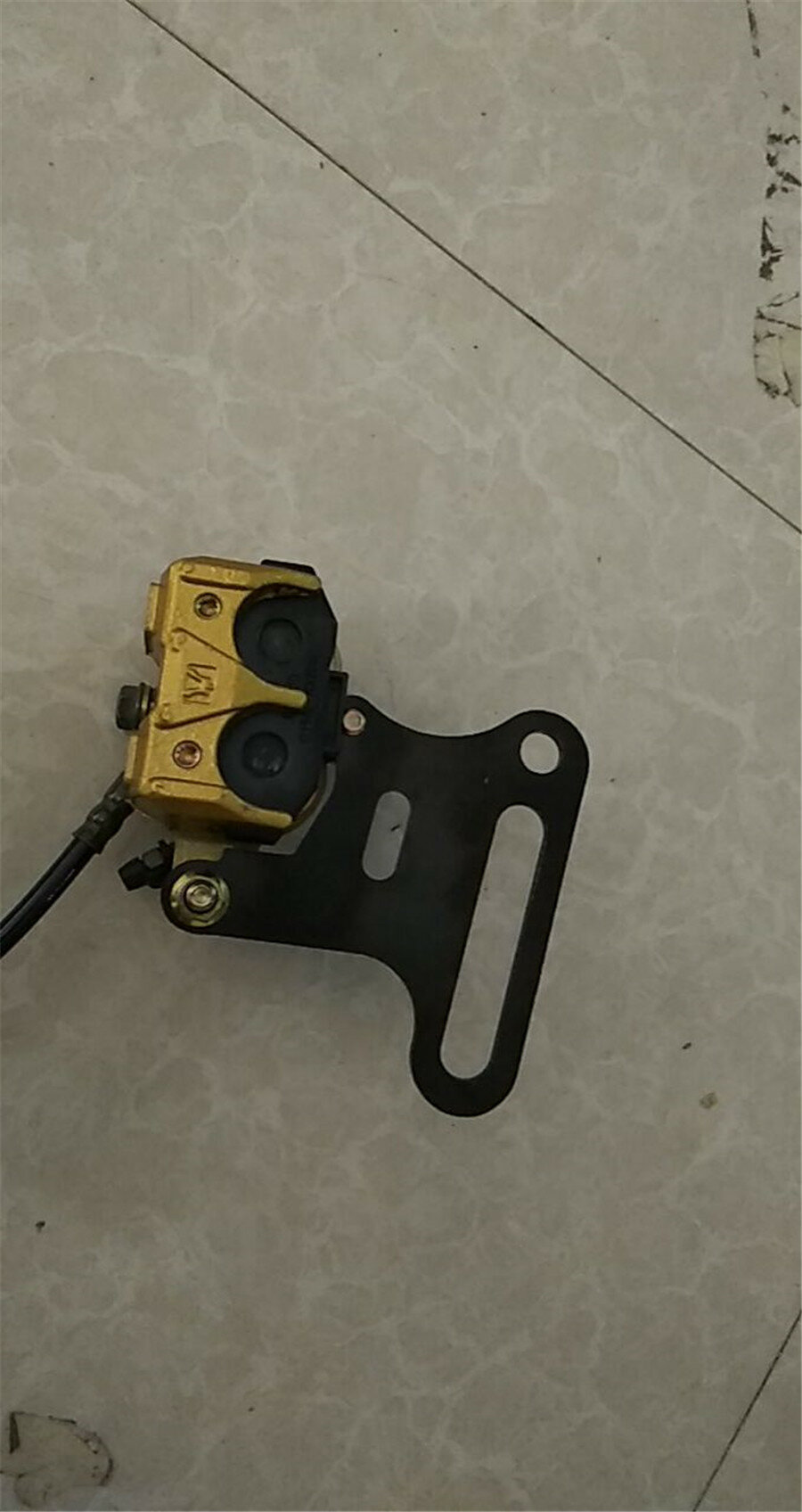 Гидравлический Суппорт Заднего Дискового Тормоза С Главным Цилиндром и Тормозными Колодками Тормозная Система для 110cc 125cc 140cc 150cc Питбайка