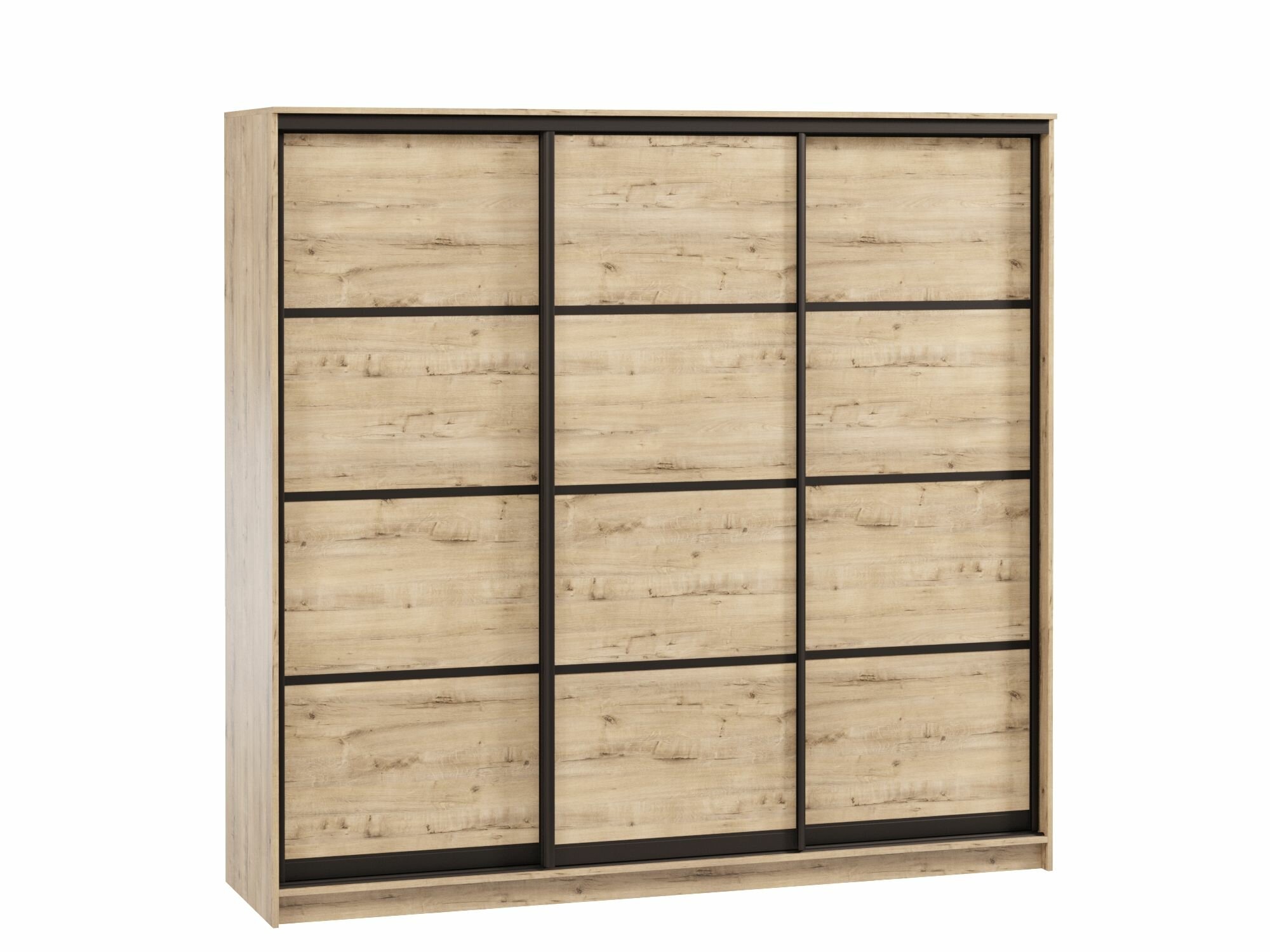 Шкаф купе для одежды Даррен 140х40х210 Дуб Ирландский 3.4