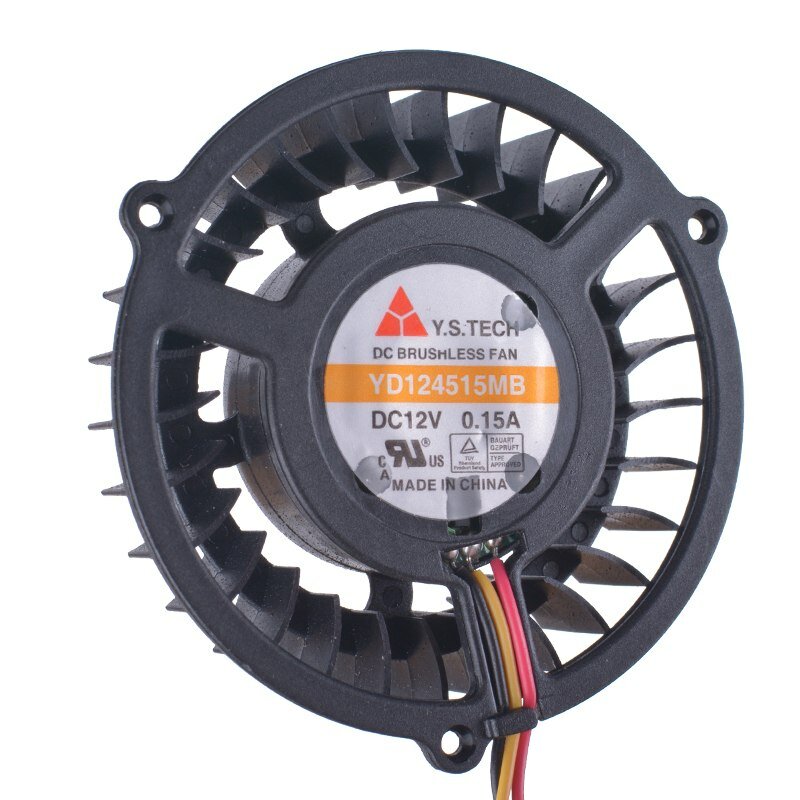 Y.S.TECH YD124515MB DC12V 0.15A DC Brushless Вентилятор