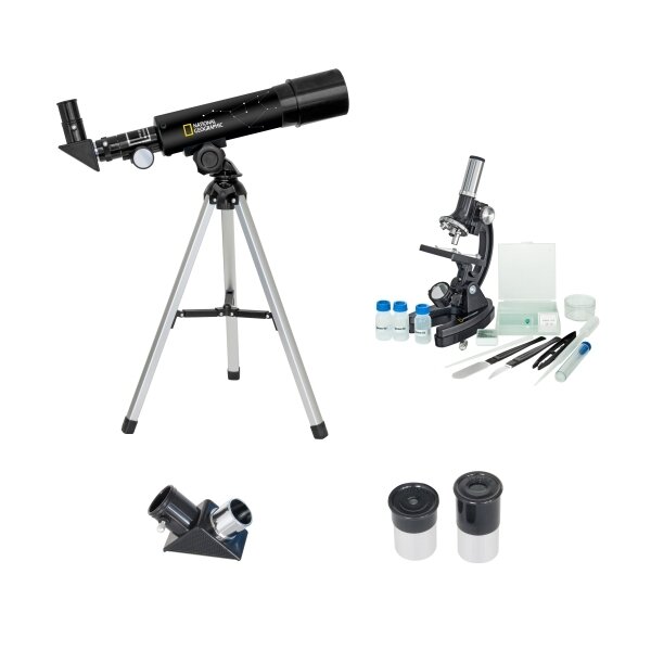 Набор микроскоп и телескоп Bresser National Geographic 50/360 и 300x-1200x (91-18000)