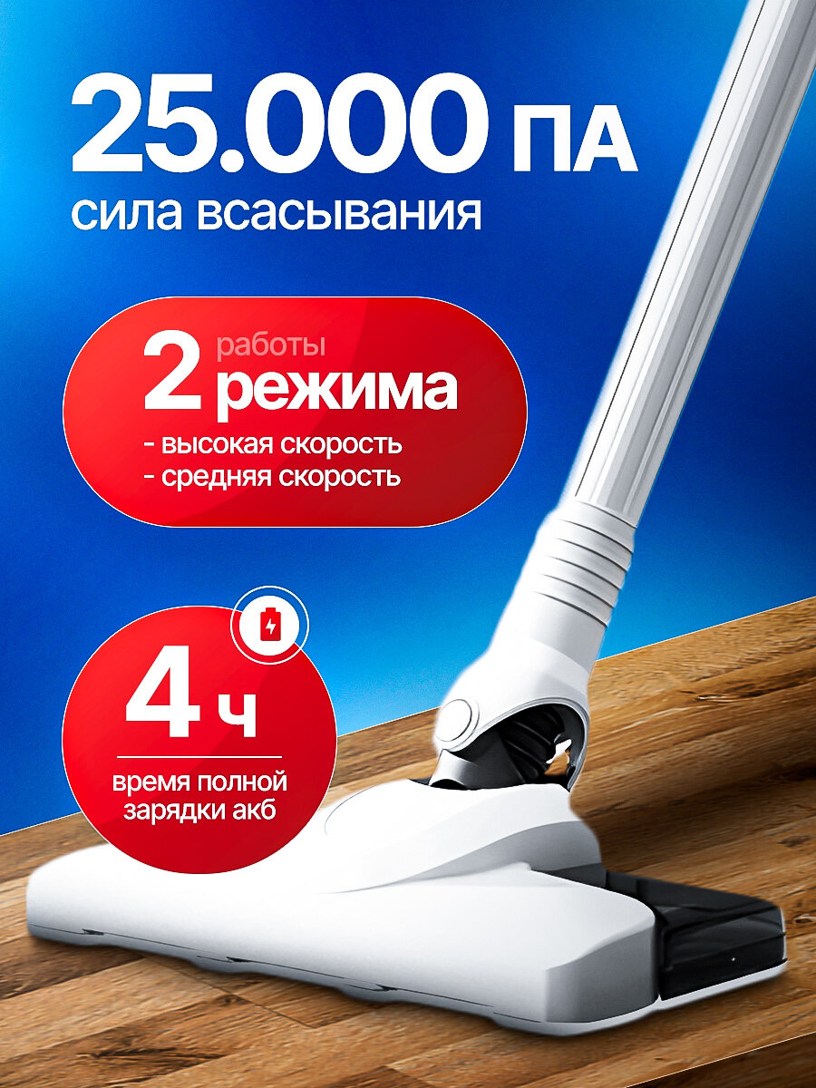 Вертикальный пылесос — фото 1