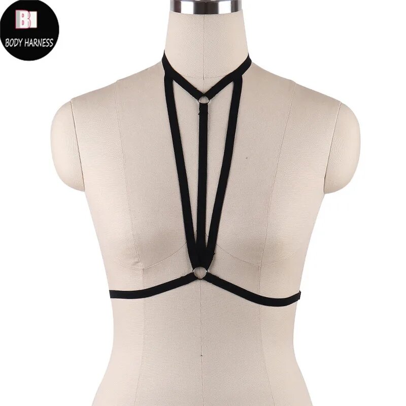 Черный BODY HARNESS S033