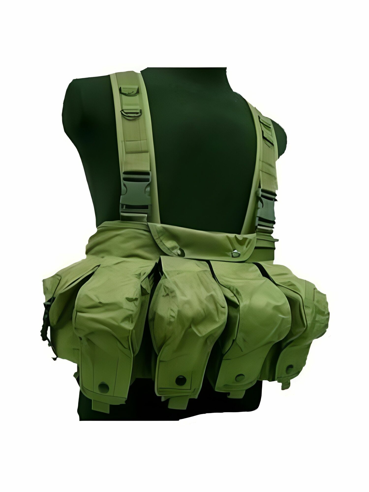 Разгрузка нагрудная 6 карманов OLIVE DRAB