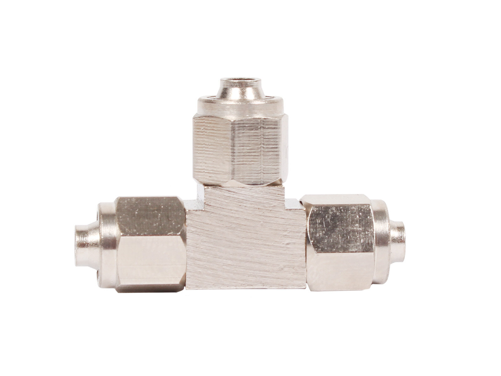 Фитинг тройной с накидными гайками KPE-6