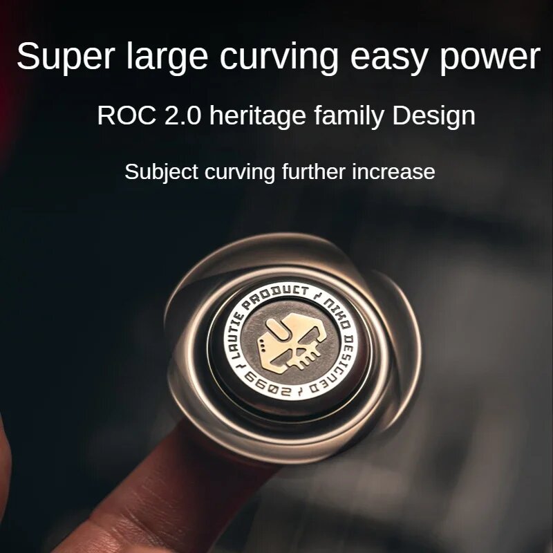 Металлическая гиро-крутилка ROC Fidget Gyro, цвет: Vintage copper — фото 1