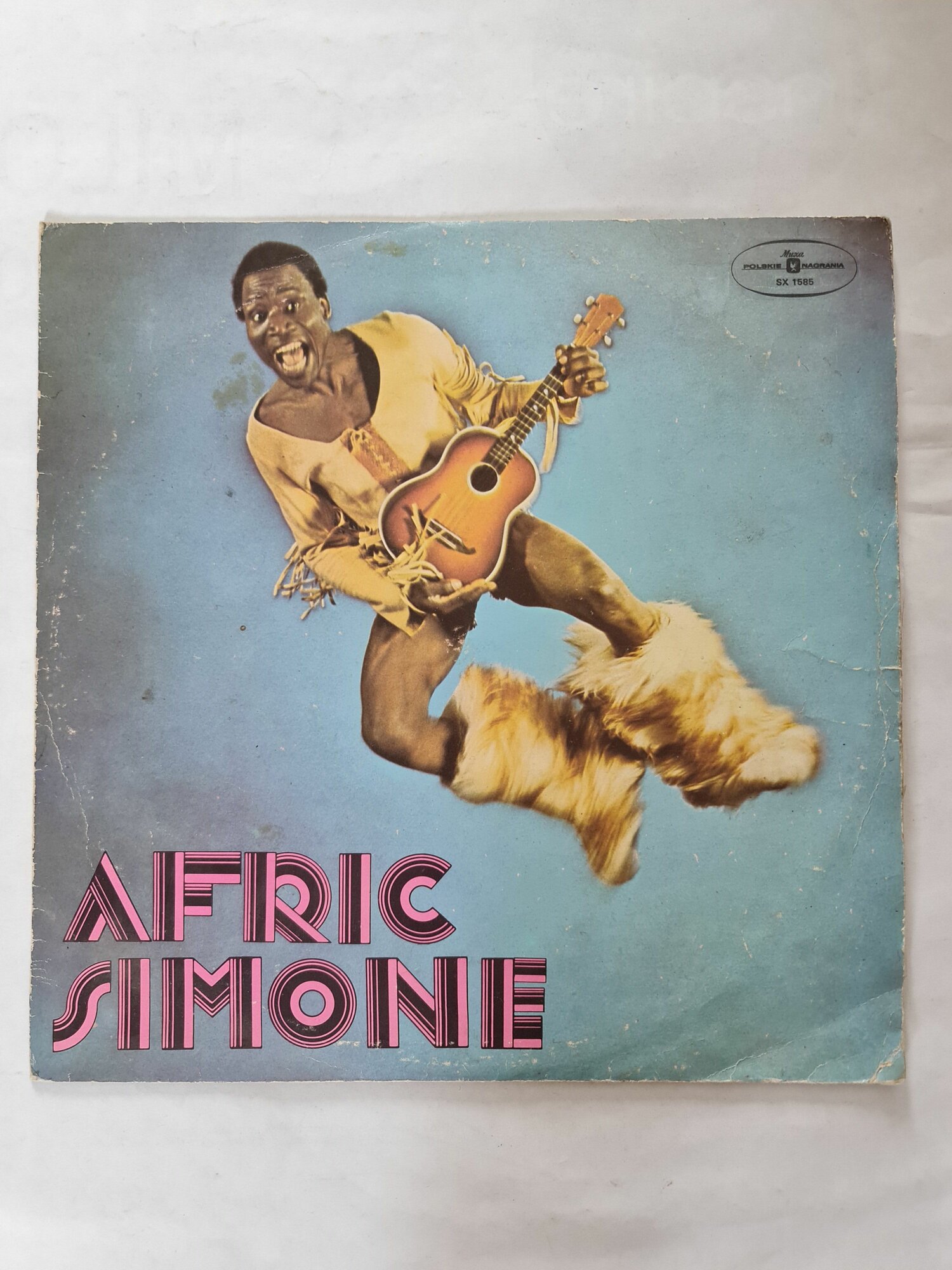 LP 12" Afric Simone (Африк Симон) "Ramaya", "Hafanana", винтажная виниловая пластинка, Made in Poland (VG/VG+)