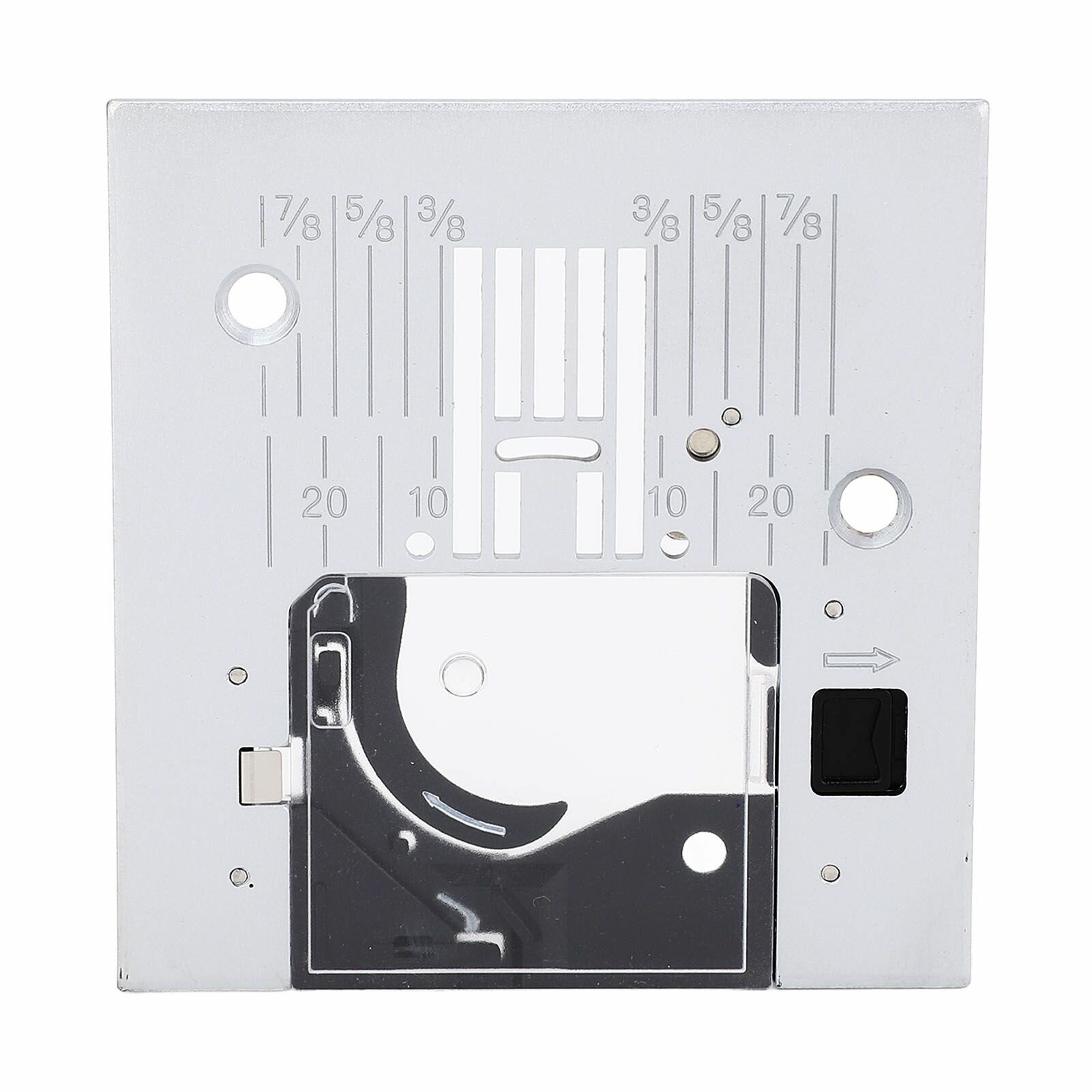 Пластина для штопки с зигзагообразной строчкой, Q235, пластик, для швейных машин Passport 2.0, 3.0, Featherweight C240