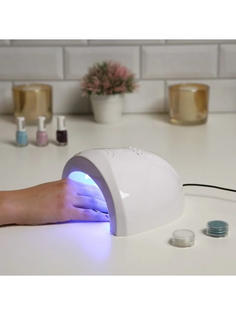 LED-лампа для сушки ногтей с таймером