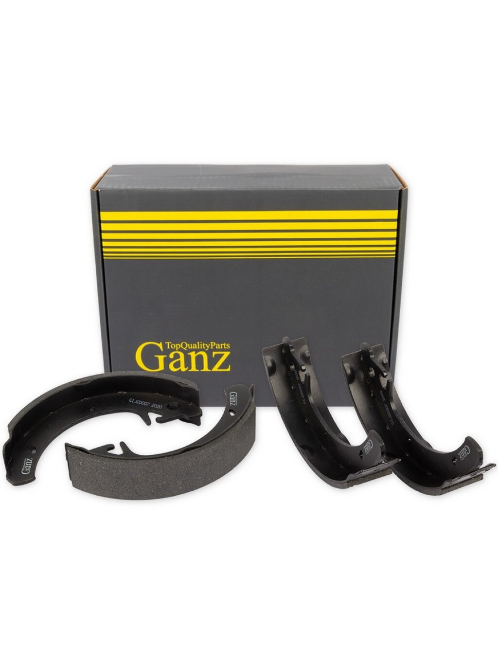 Колодки тормозные барабанные задние для а/м ВАЗ 1118/2170 под АБС GANZ