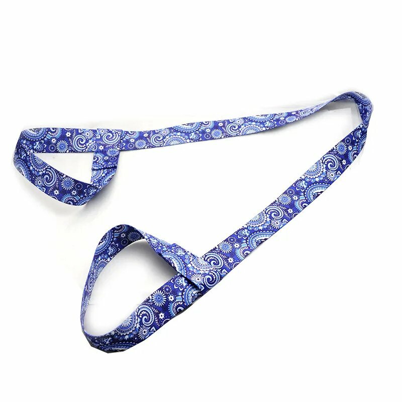 Ремень для коврика для йоги WHCMJP 38cm*170cm Синий, blue flower