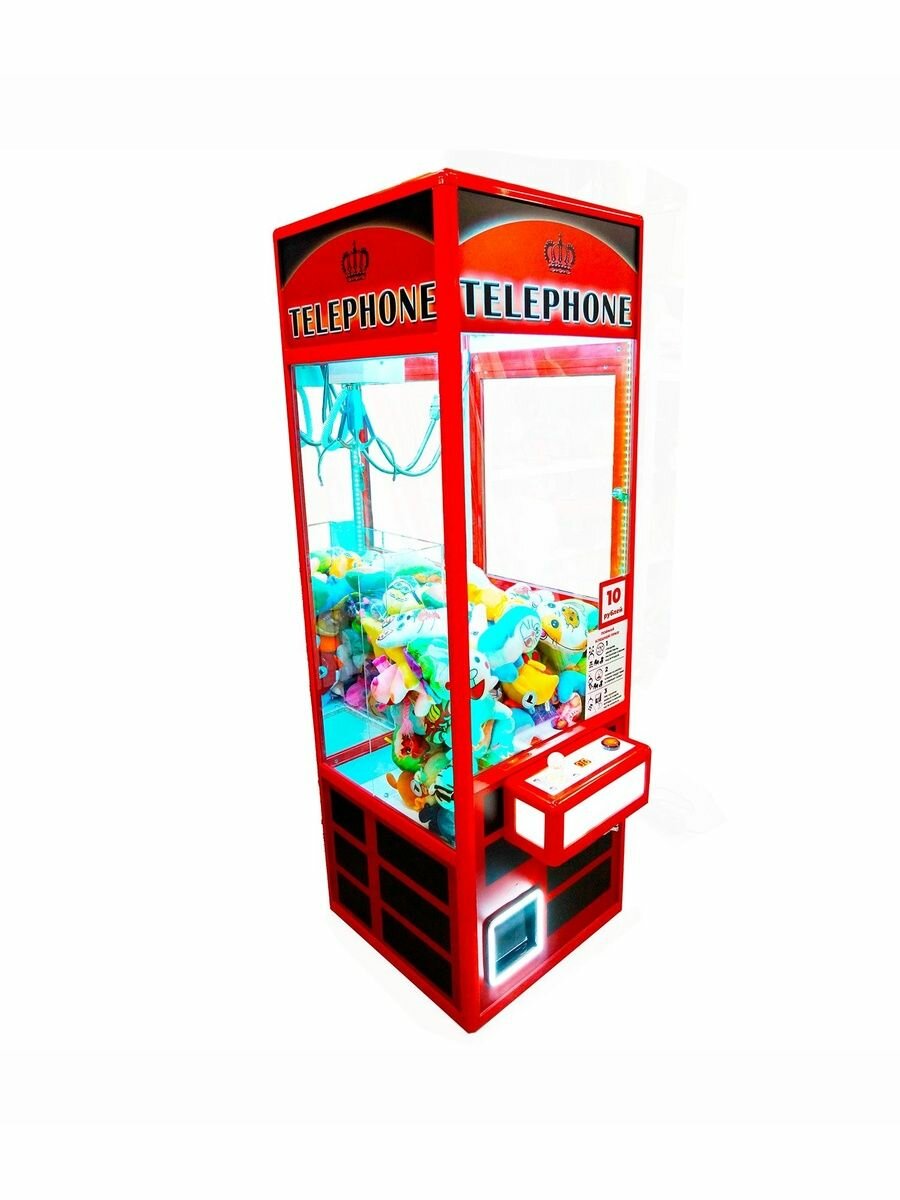 Автомат с игрушками Маленький Кра-Няшка Telephone с монетником и купюрником
