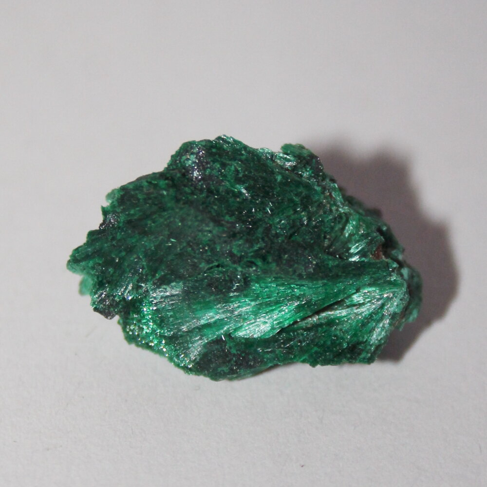 Малахит лучистый, малахит плисовый, коллекционный образец, 19х15х12 мм, Африка, "True Stones"