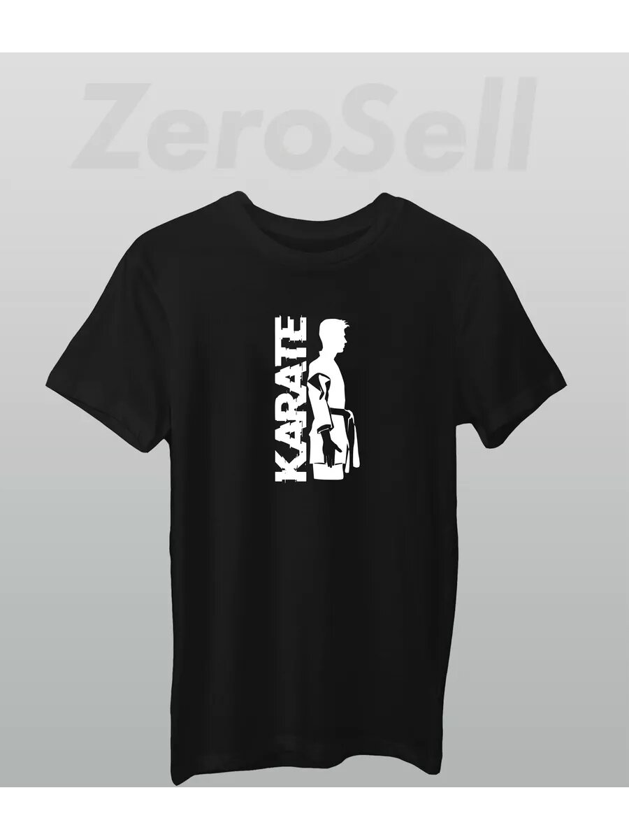 Футболка с надписью каратэ karate