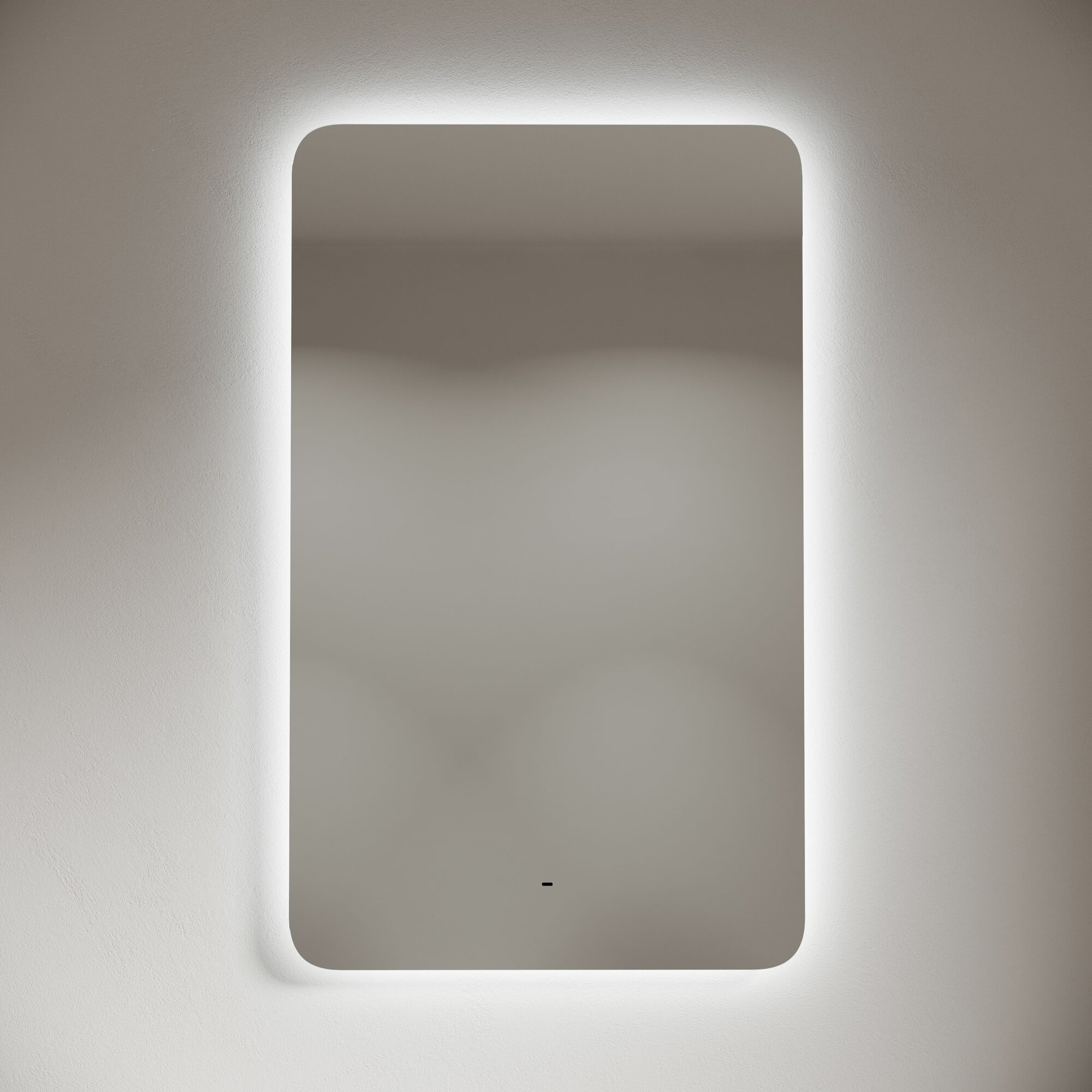 Зеркало для ванной Sancos Луч (Ray), RA600, прямоугольное 60×100 см, LED-подсветка, управление взмахом руки