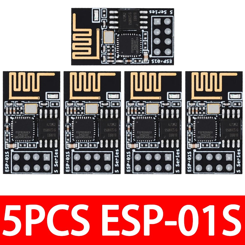 ESP8266 ESP-01 ESP-01S RGB светодиодный модуль 5PCS ESP-01S