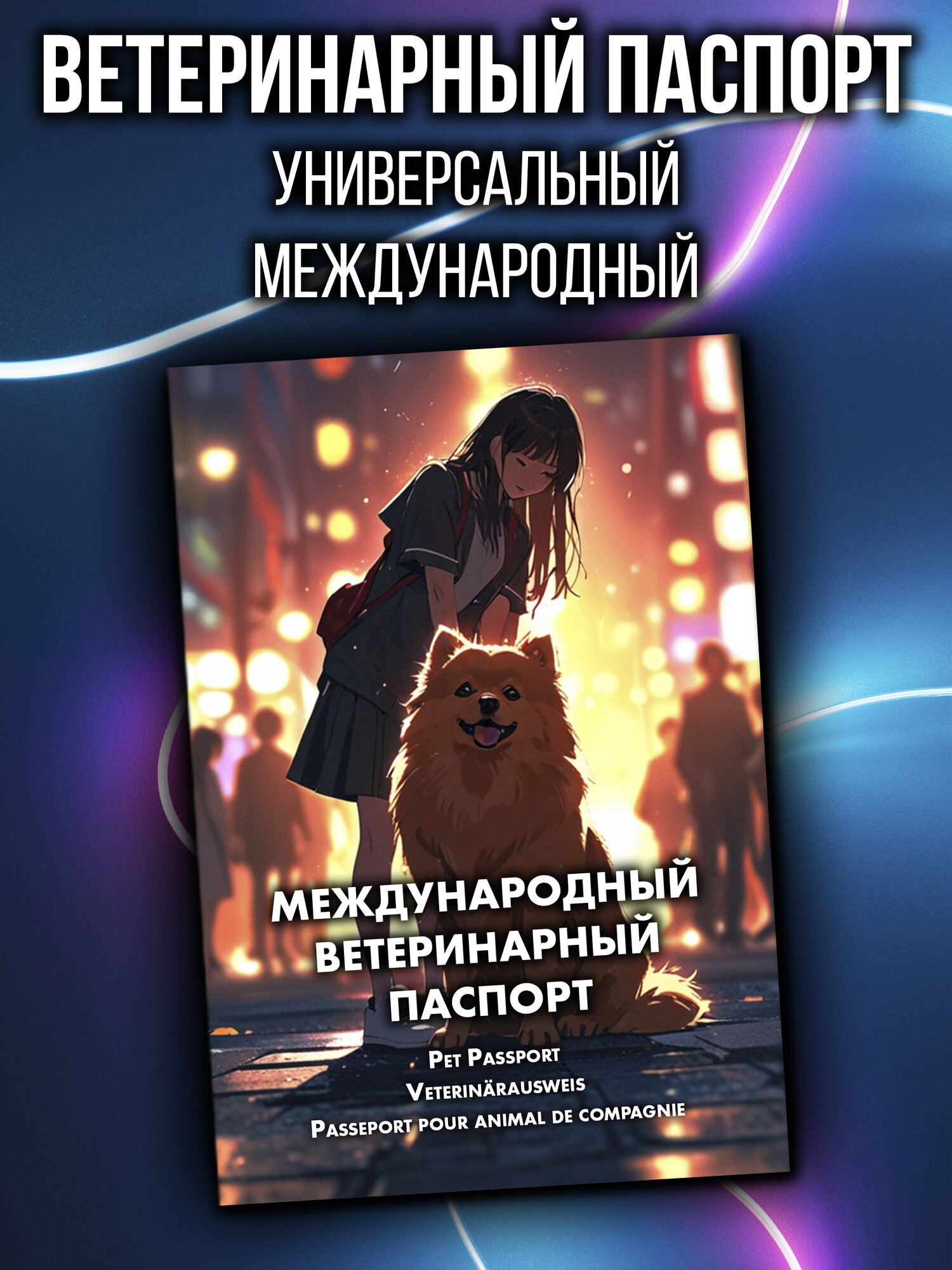 Ветеринарный паспорт для кошек и собак, международный