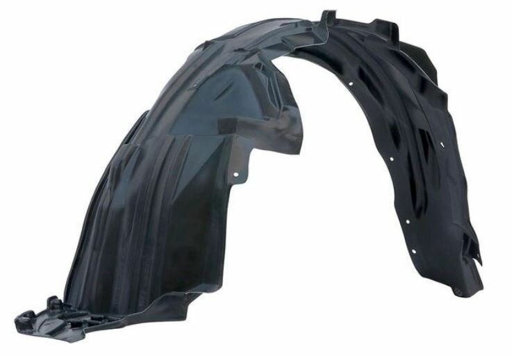 Подкрылок Zekkert, для Honda Civic, передний, правый, черный
