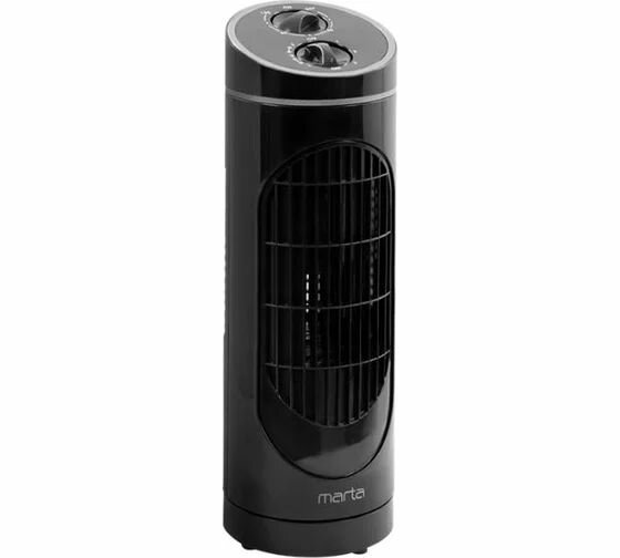 Напольный вентилятор MARTA MT-FN2552 черный жемчуг 40094