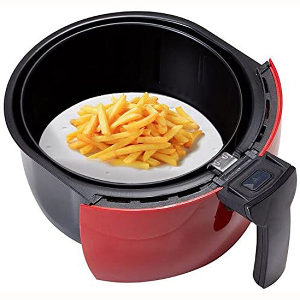 100 шт. перфорированная антипригарная бумага для выпечки хлеба, закусок, пароварки, фритюрницы