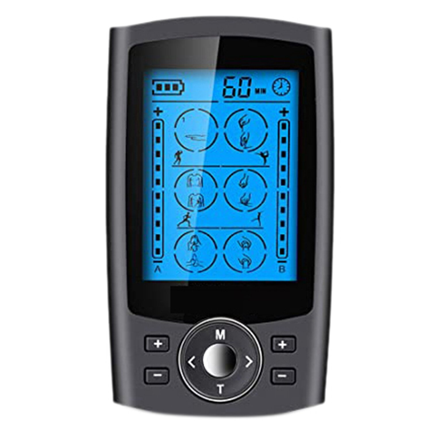 24-режимный цифровой электронный импульсный массажер EMS аппарат для снятия мышечной боли электротерапевтический массаж тела с вилкой ЕС