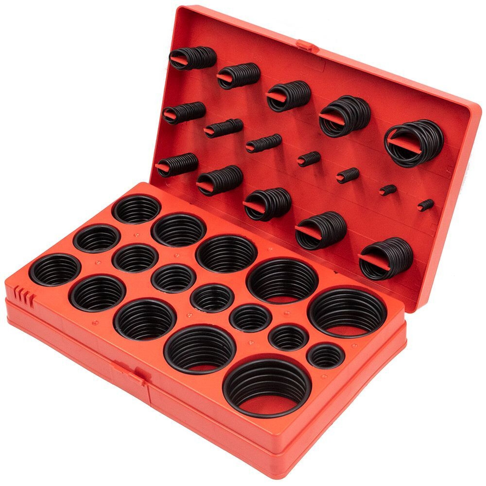 Уплотнительное кольцо 3-50 мм, 419 шт, набор в кейсе маякавто