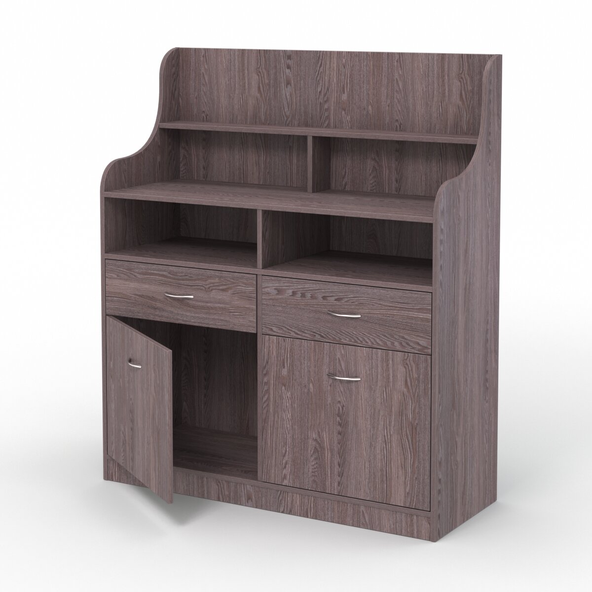 Станция официанта №7, Ясень Анкор темный - U31105. Производитель товара - компания Westcom.