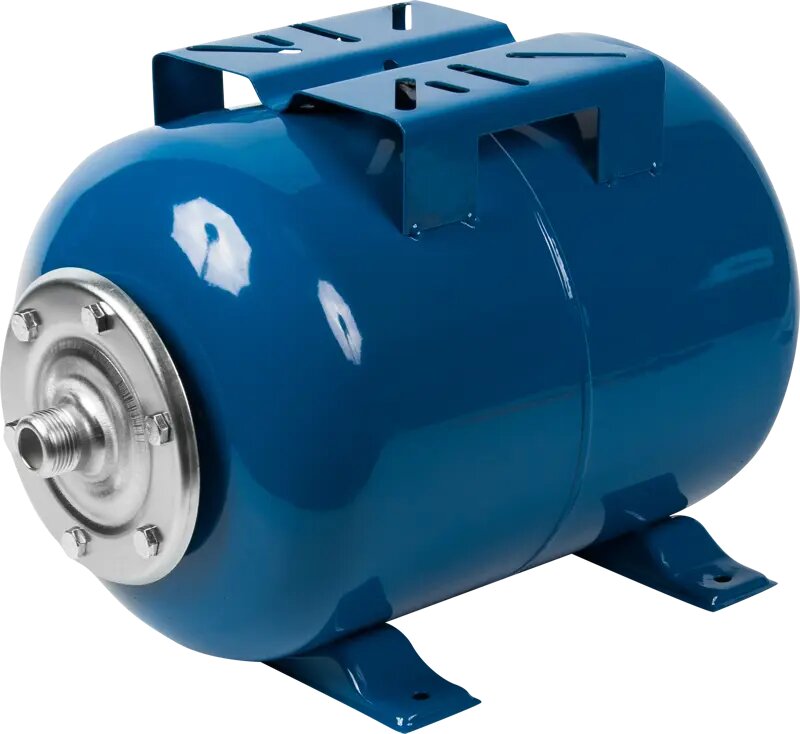 Гидроаккумулятор горизонтальный 24 л Oasis GH-24N 1" синий