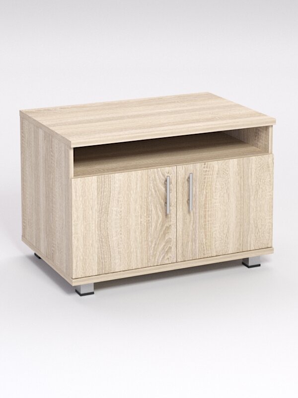 Тумба для оргтехники НТ-340, Дуб Сонома. Производитель товара - компания Westcom.