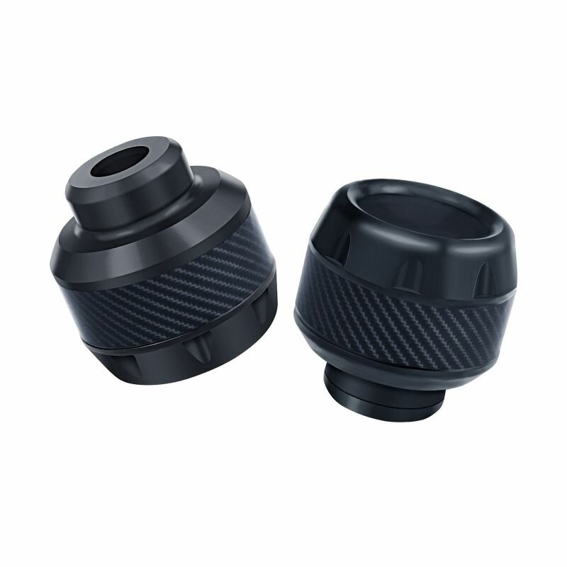 2 шт, универсальная защита от падения для мотоциклов из алюминиевого сплава, взрывозащищенная вилка переднего колеса, защитная чашка, ползунок при столкновении