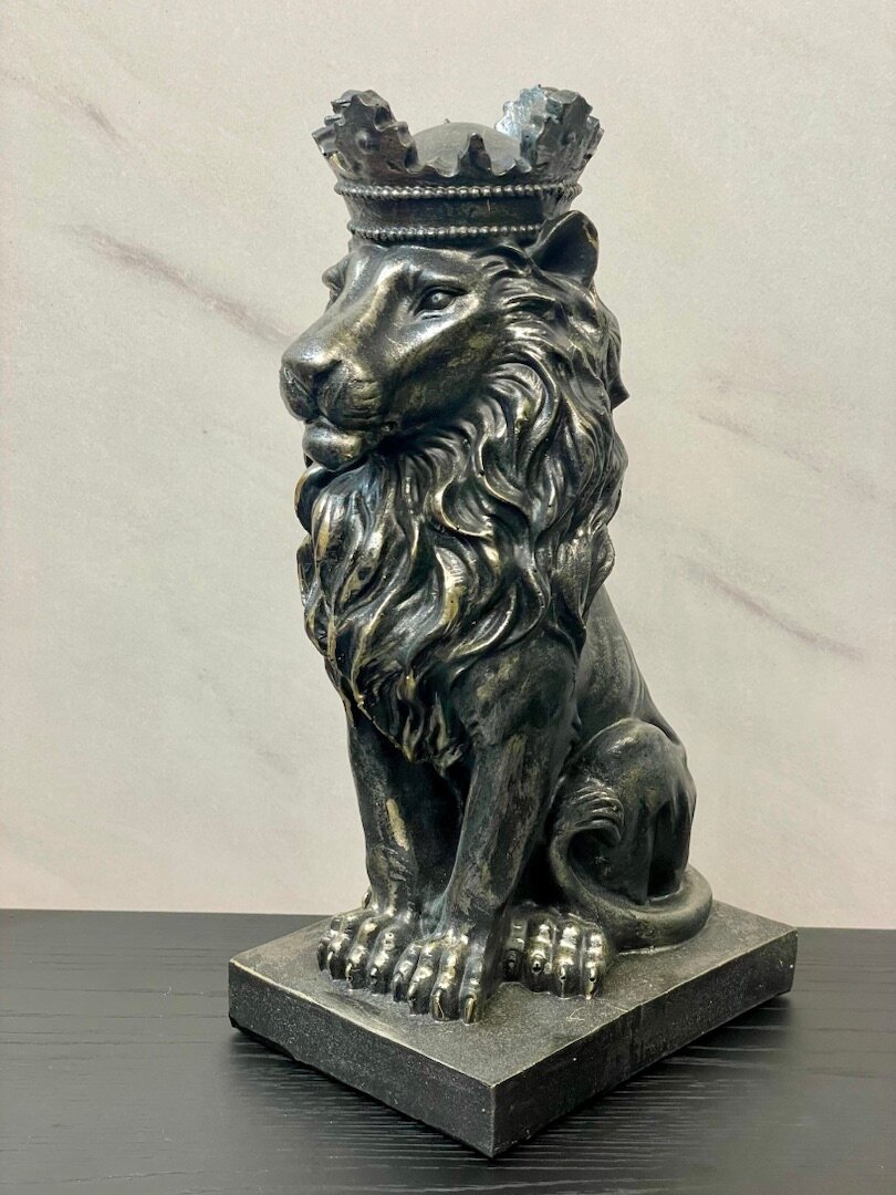 Статуэтка Король Лев Casaentera CE03-6PR3389 черный/золото 150x100x250