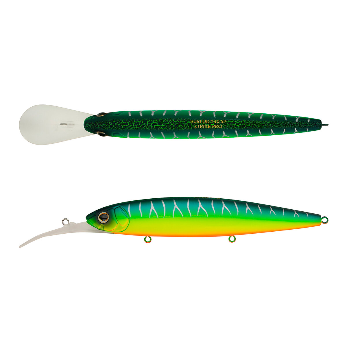 Воблер Strike Pro Bold Deep Diver 130SP 13см 24,5гр 2,5м-5,0м EG-191L#A223S-RP