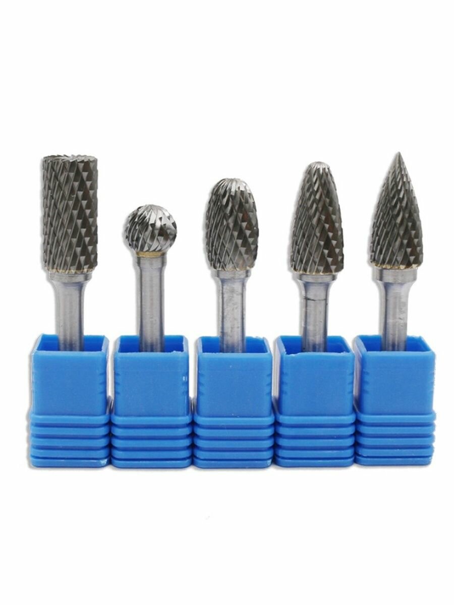 Набор фрез Твердосплавный вращающийся напильник шлифовальная головка из вольфрамовой стали