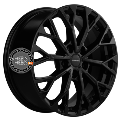 Диск автомобильный литой Khomen Wheels KHW1718 (Toyota RAV4/ Lexus NX) 17x7 5x114.3 et35 dia60.1 Black