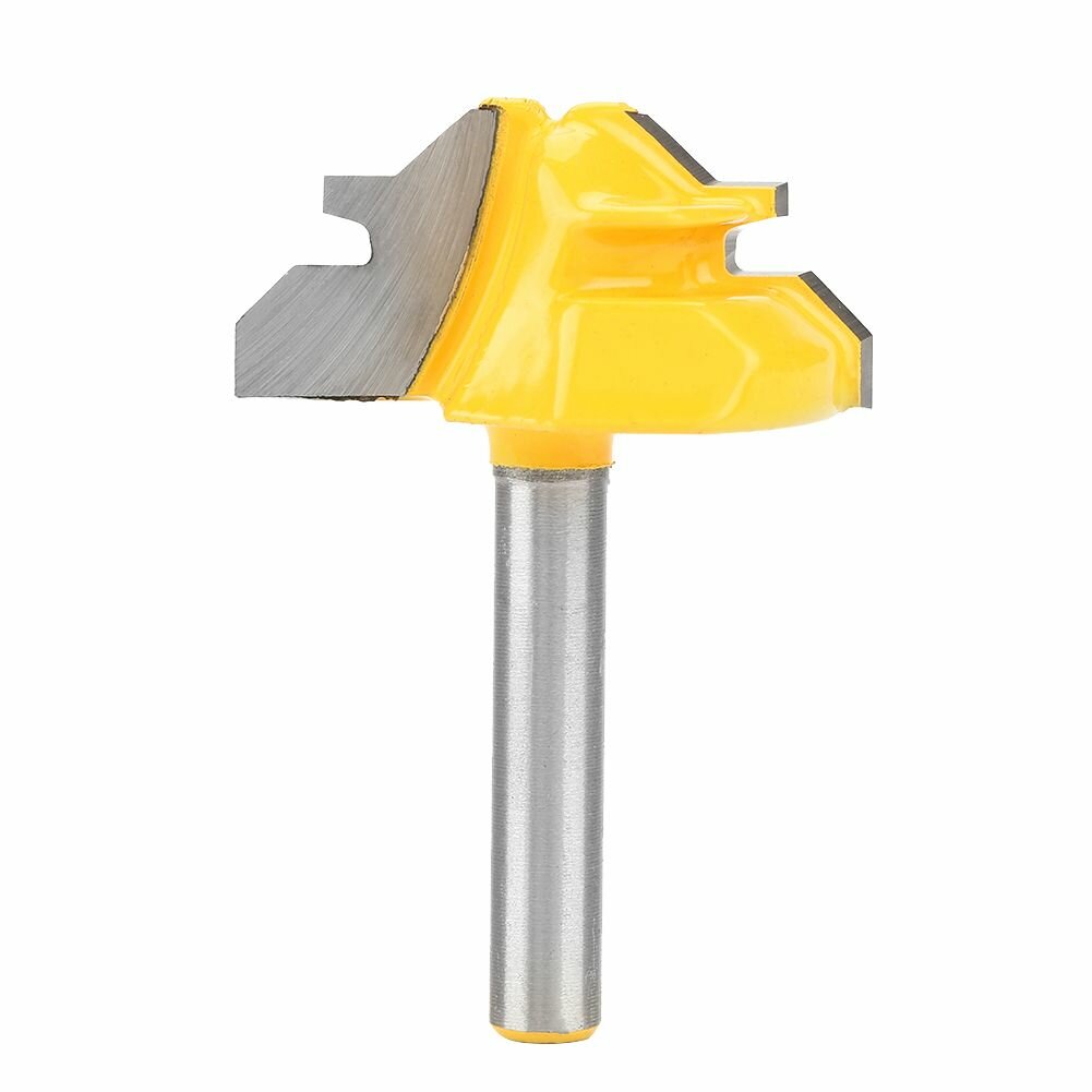 Торцевая фреза 1/4" под 45 для деревообработки