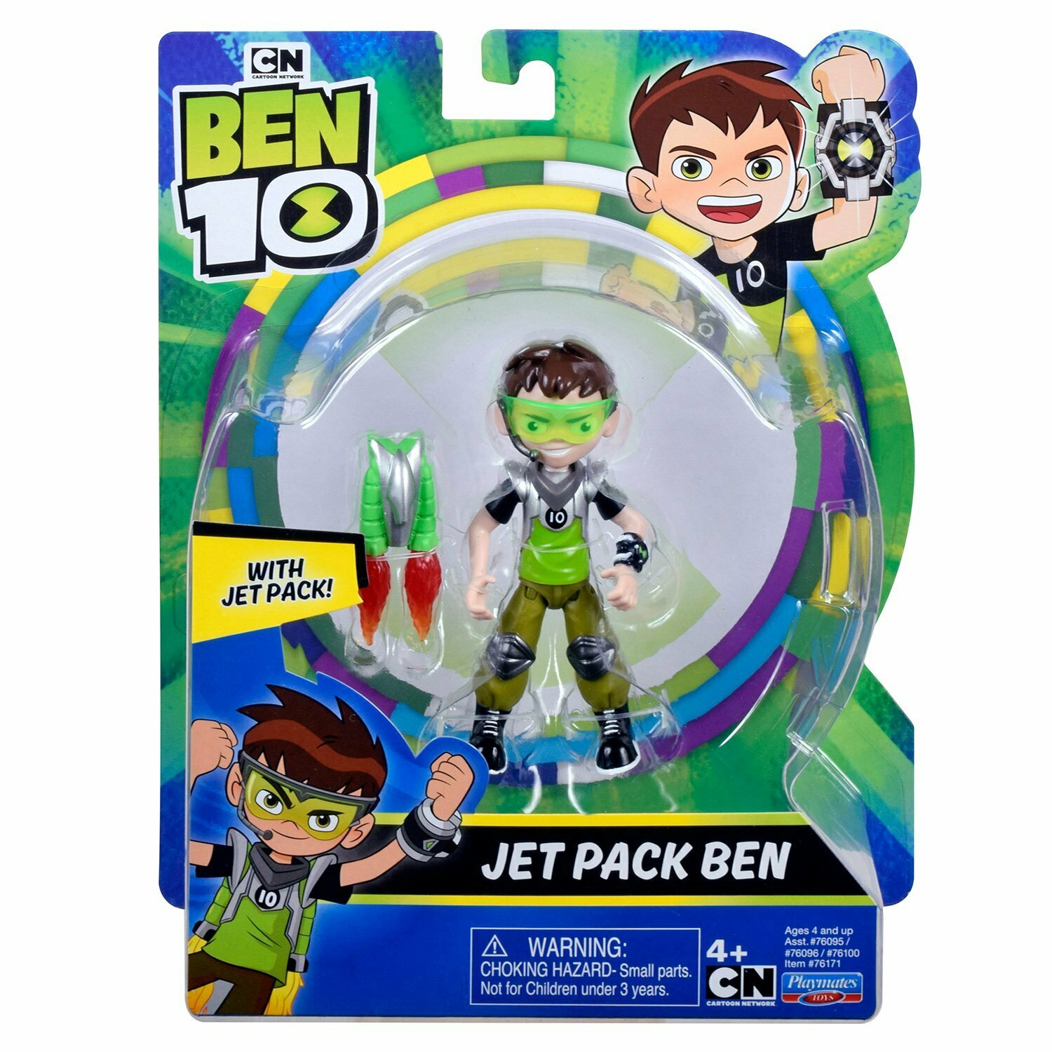 Фигурка Ben 10 12,5 см, Бен с реактивным рюкзаком (76171)