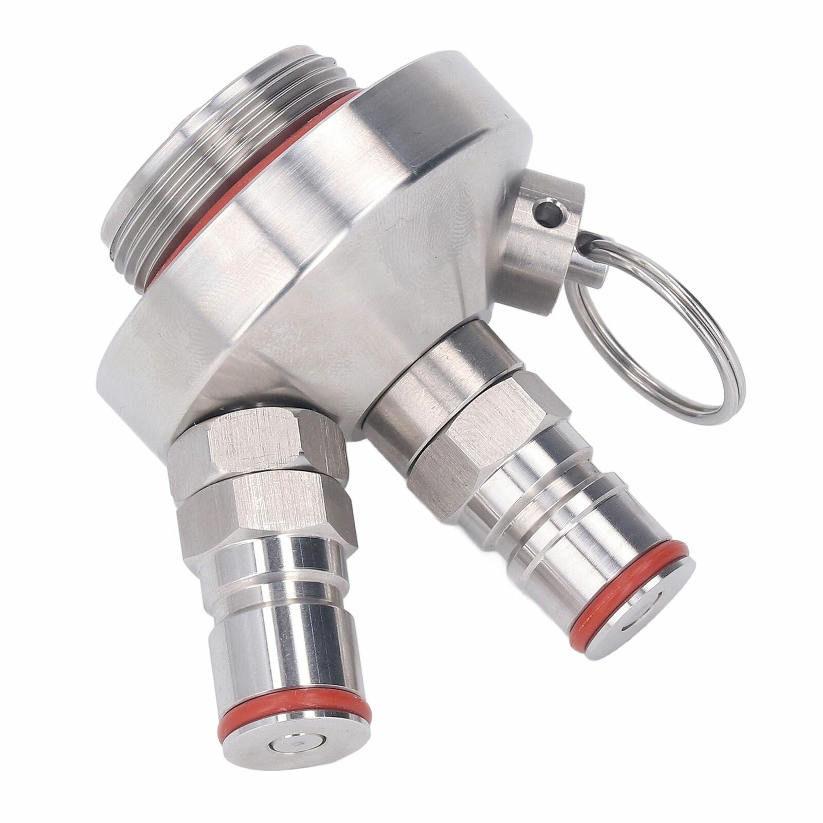 Мини дозатор для пивных бочонков с двойным шаровым замком