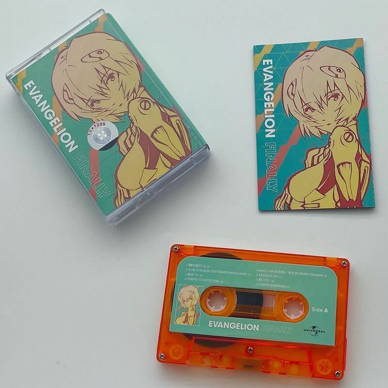 EVA EVANGELION - FINALLY Кассета с Магнитной Лентой аудиокассета