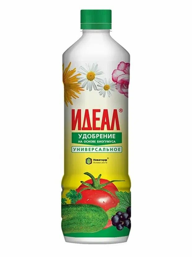 Идеал универсальное удобрение на основе биогумуса, 500 мл.