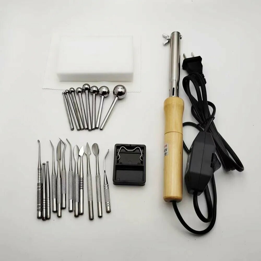 Набор для флорариума "Цветы", 60Вт, 20 головок, электрический паяльник