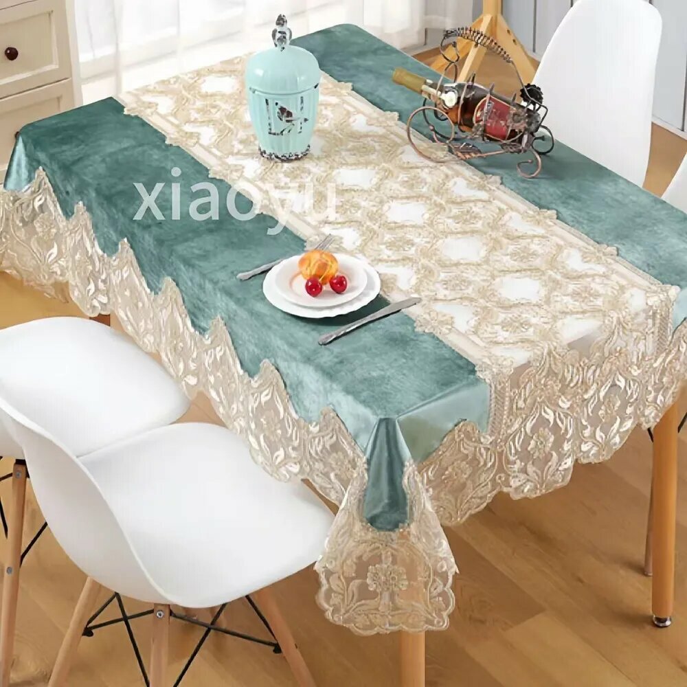 Скатерть Сатин-жаккард 150x220см